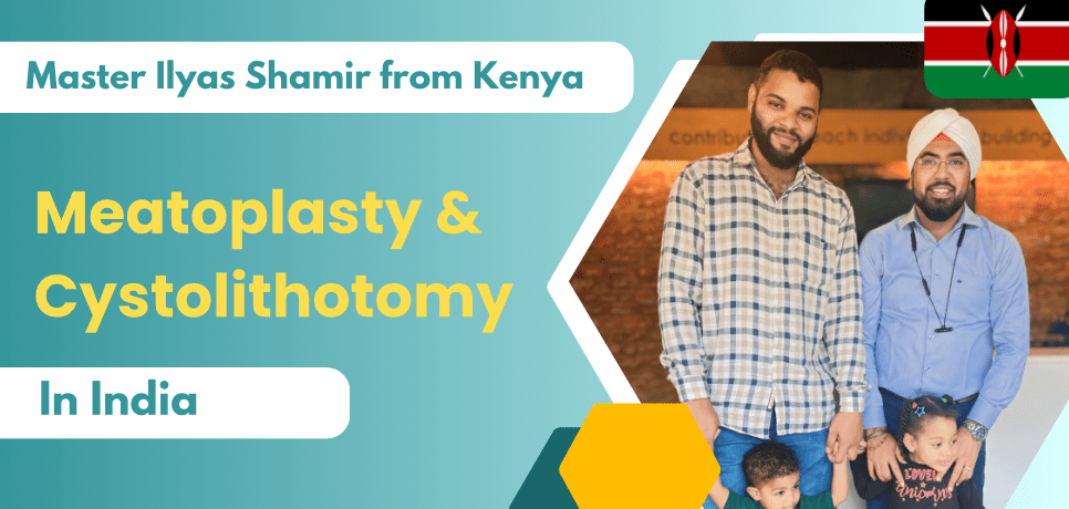 Baby Ilyas from Kenya Successfully Treated in India